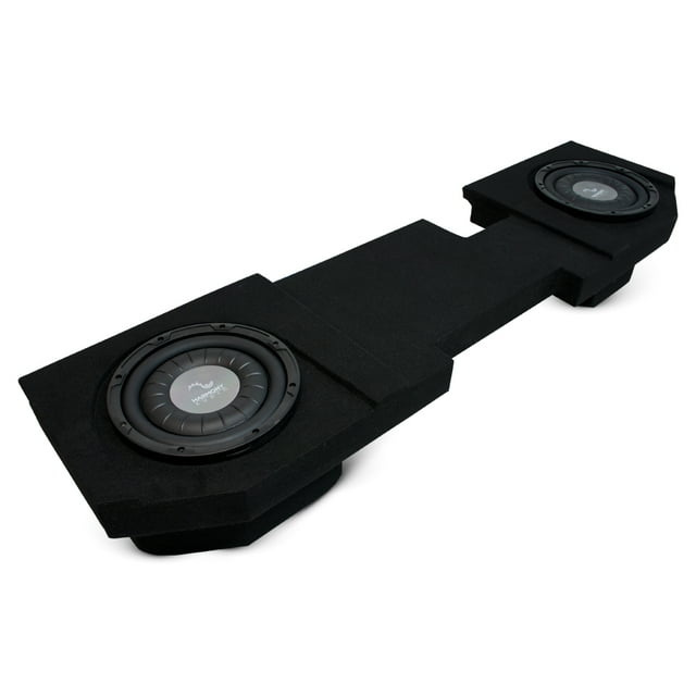 2002-2015 Fits Dodge Ram Quad or Crew Harmony F124 Dual 12" Sub Box ...