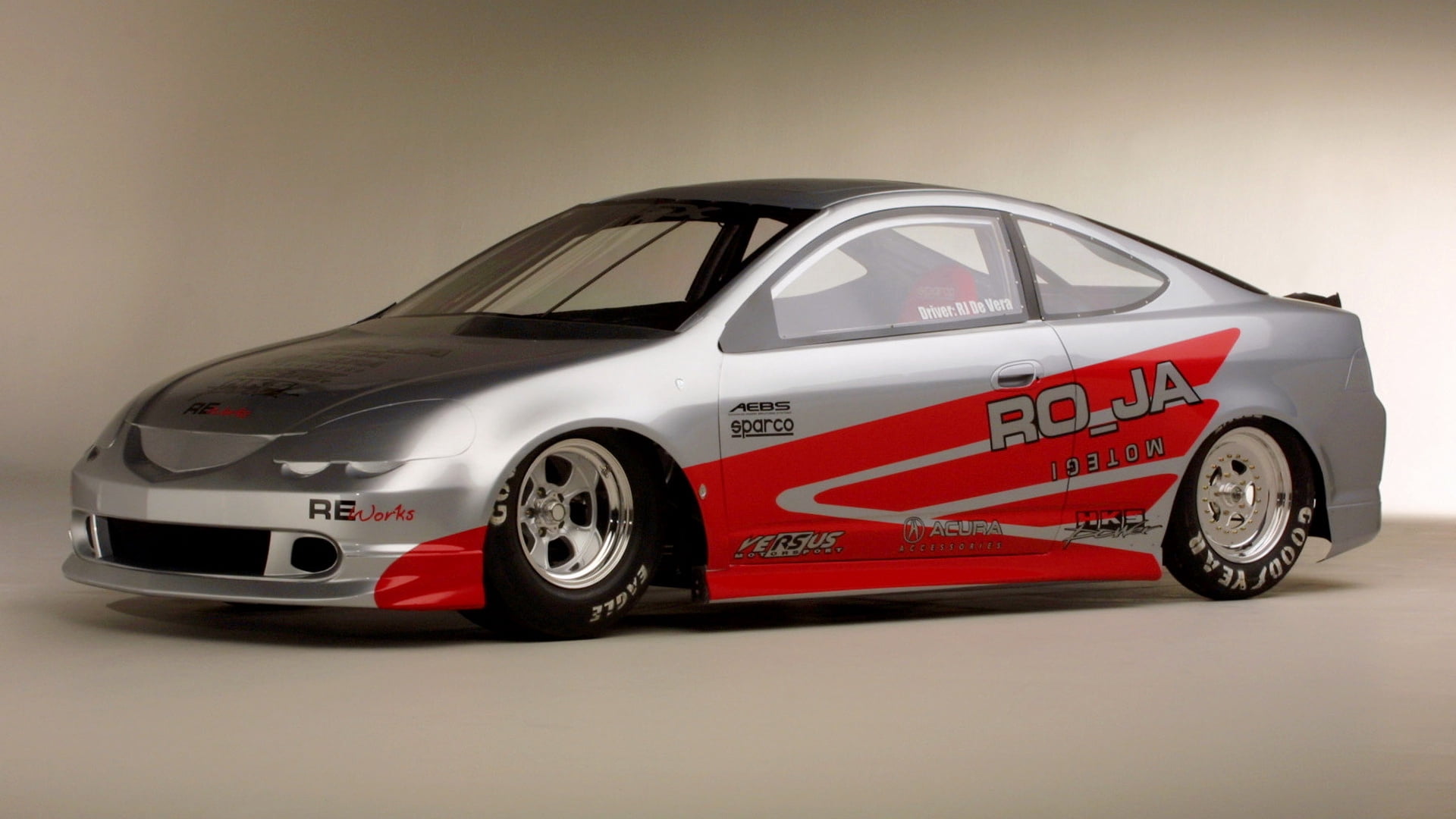 2002 Acura Rsx Pro Drag Car Wall Art Print Poster - Walmart.com