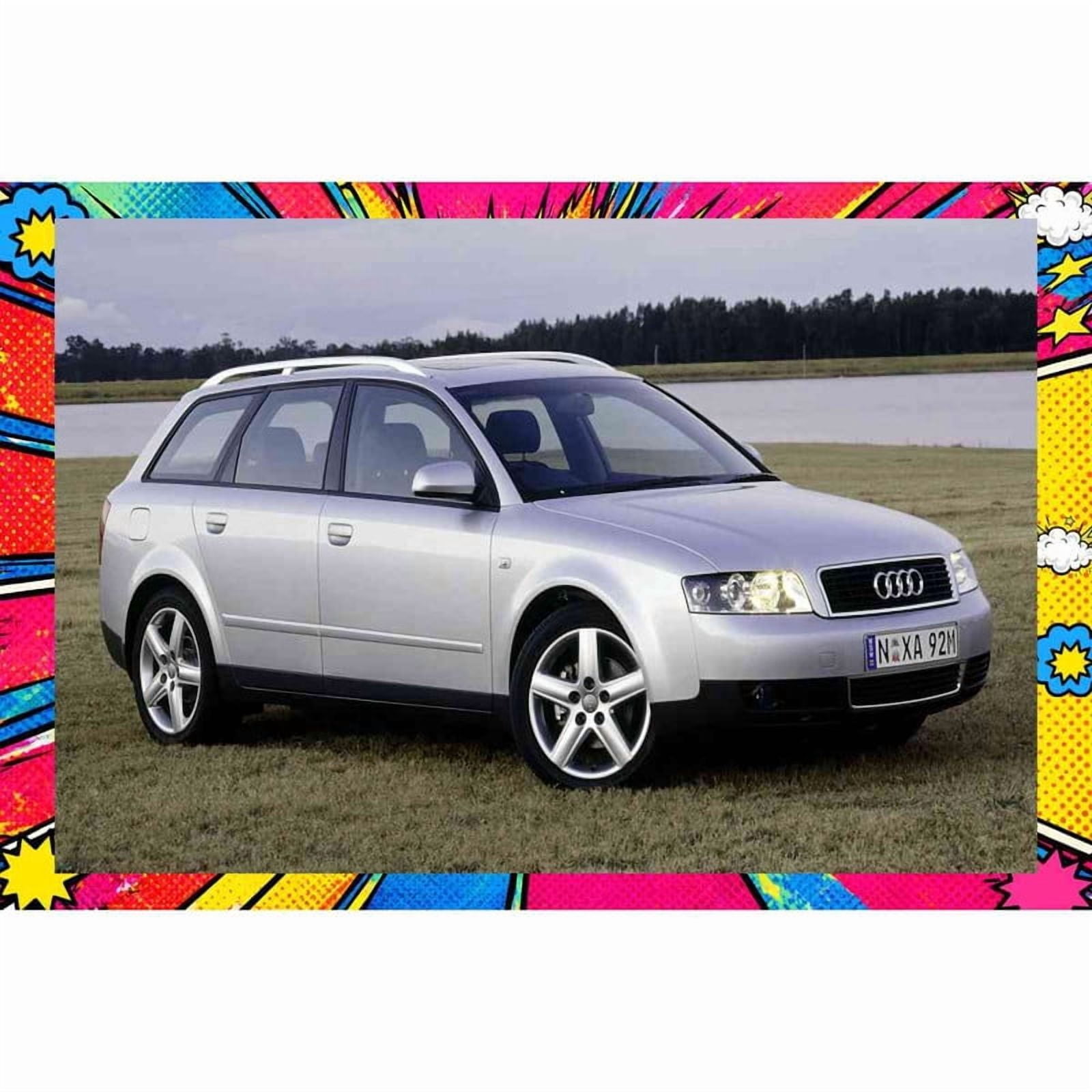 2002 Audi A4 Avant AU - Pop Art Edition | 12x18 Inch Laminated Poster ...