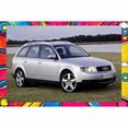 2002 Audi A4 Avant AU - Pop Art Edition | 24x36 Inch Glossy Laminated ...