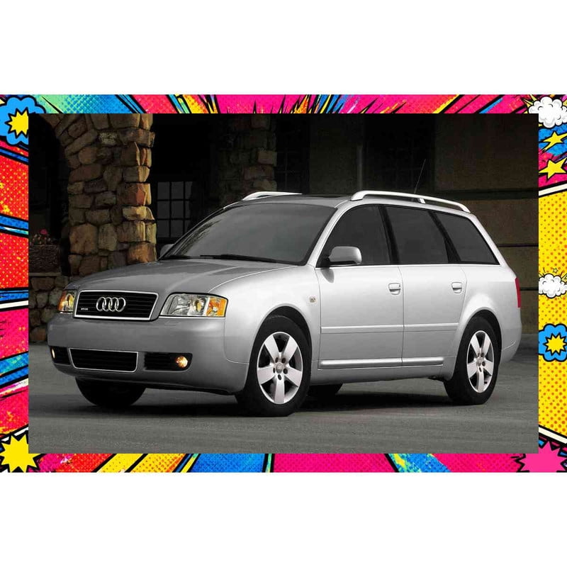 2002 Audi A6 Avant - Pop Art Edition | 20x30 Inch Glossy Laminated ...