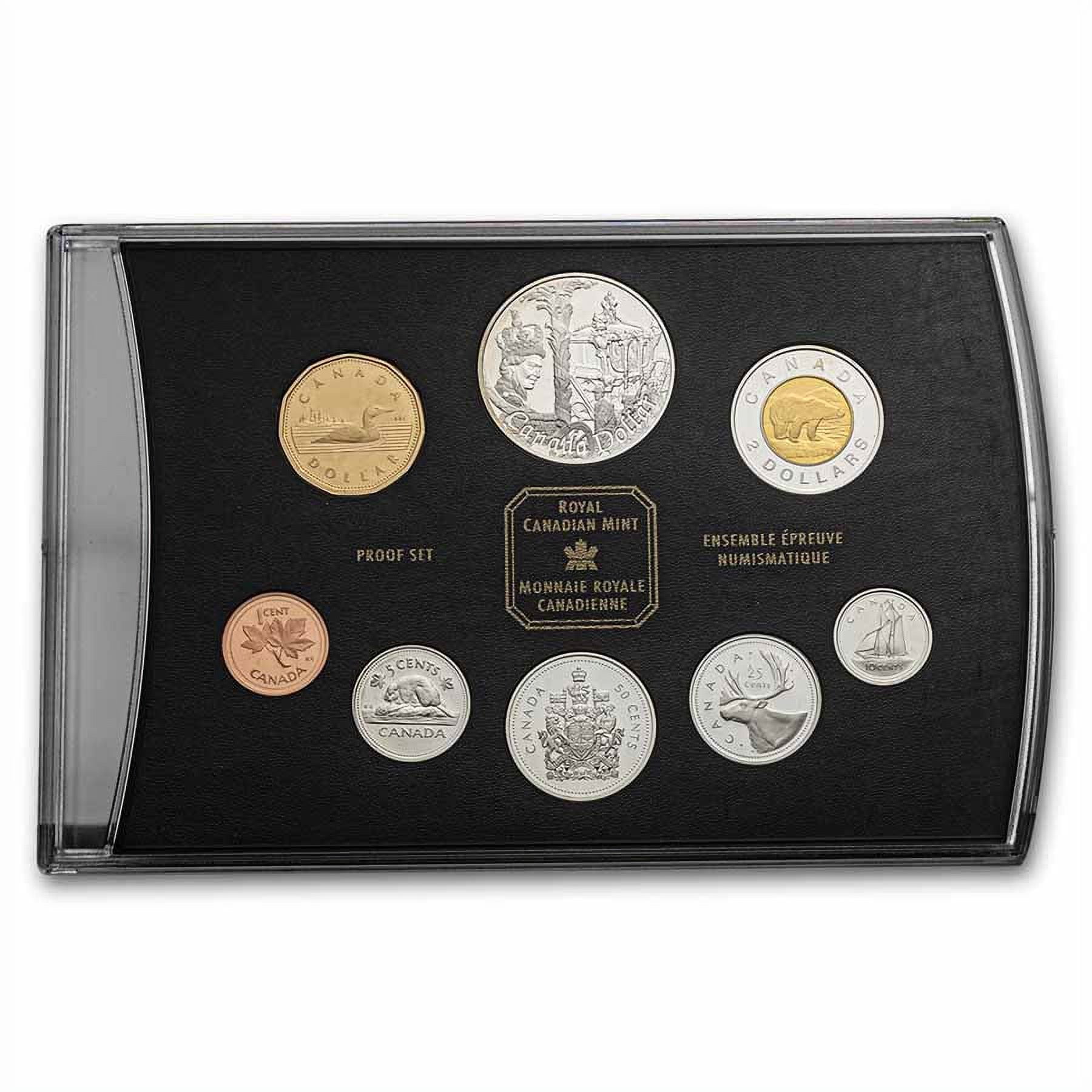 2002 Canada 8-Coin Silver Proof Set (Golden Jubilee) - Walmart.com
