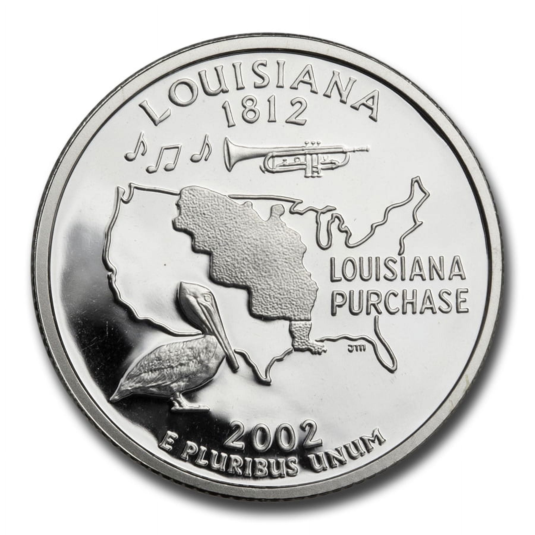 2002-S Louisiana State Quarter Gem Proof (Silver) - Walmart.com