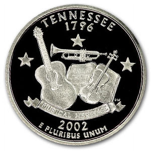 2002-S Tennessee State Quarter Gem Proof - Walmart.com