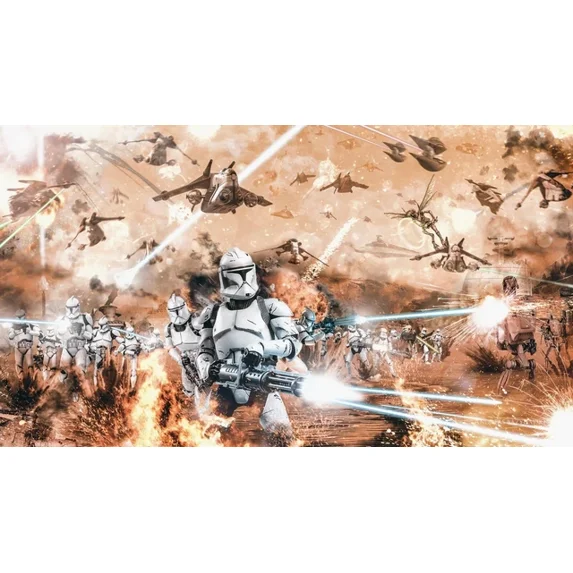 2002 Star Wars Episode Ii Attack Of The Clones Movie Poster Obi-Wan ...
