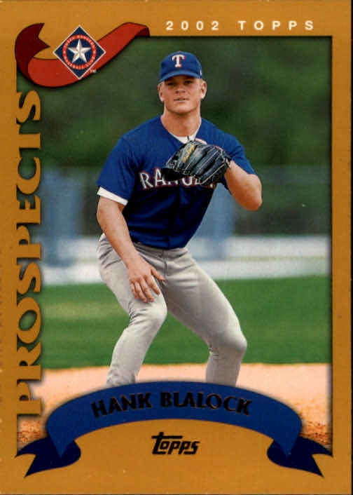 2002 Topps #309 Hank Blalock PROS MLB Baseball Trading Card - Walmart.com