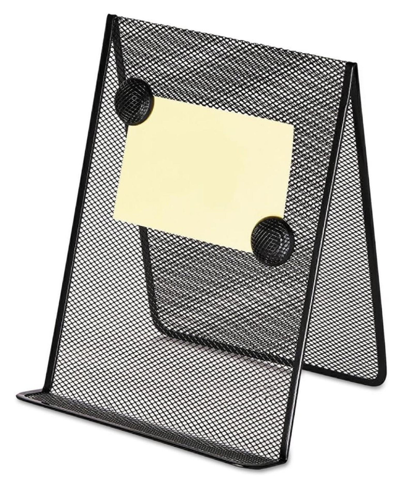 20027 Metal Mesh Document Holder, 9 x 8 5/8 x 11 3/8, Standing, Black ...