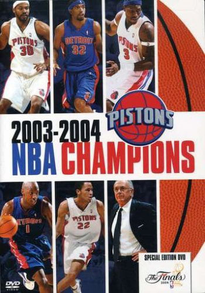 2003–2004 NBA Champions: Detroit Pistons (DVD) - Walmart.com