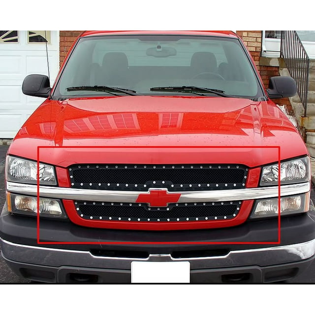 APS 2002-2006 Chevy Avalanche Without Body Cladding Rivet Grille 1.8 mm ...