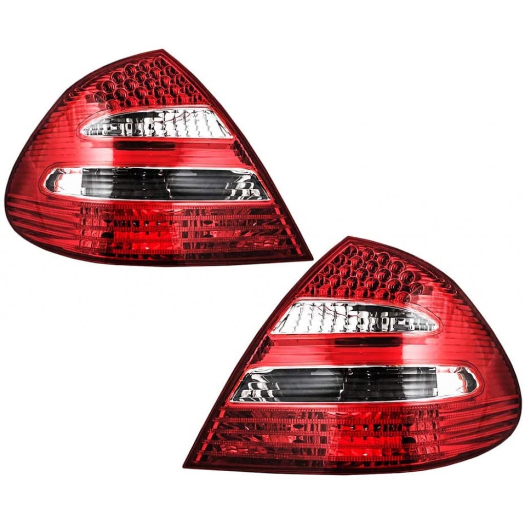 For 2003-2006 Mercedes-Benz E320 Pair Rear Tail Lights LED Type Driver ...
