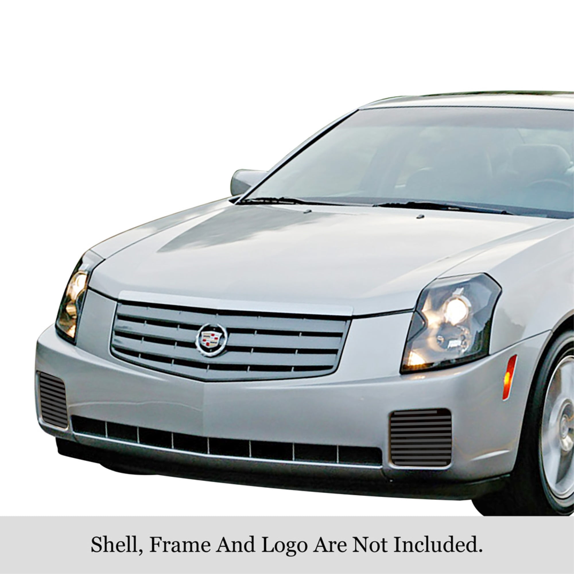 2003-2007 Cadillac Cts Stainless Steel Black Powder Coated Finish 8X6 ...