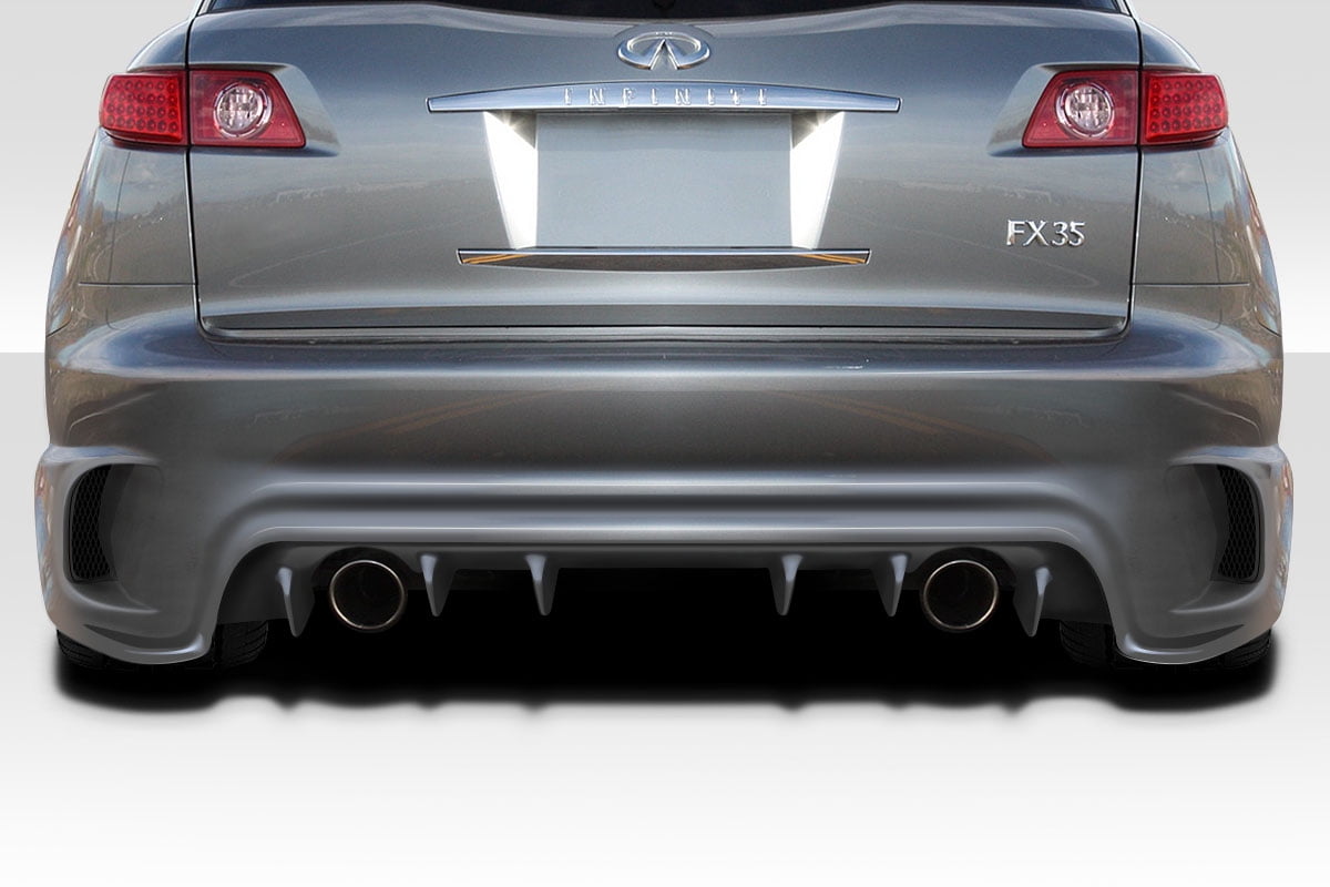 Duraflex 118398, Automotive Rear Bumper with Modified Aerodynamics for ...