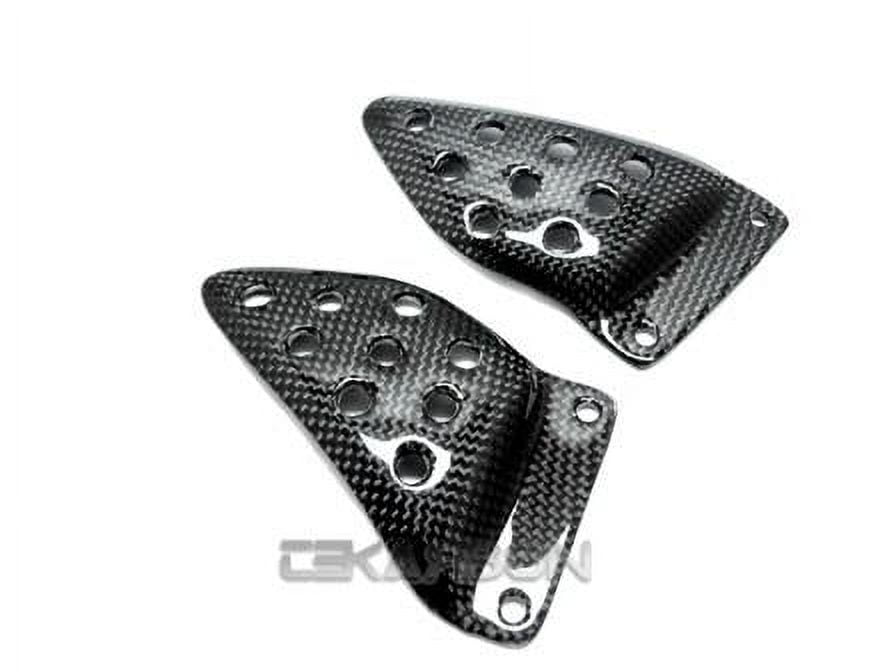 2003 - 2010 Buell Lightning / Firebolt Carbon Fiber Rear Heel Plates ...