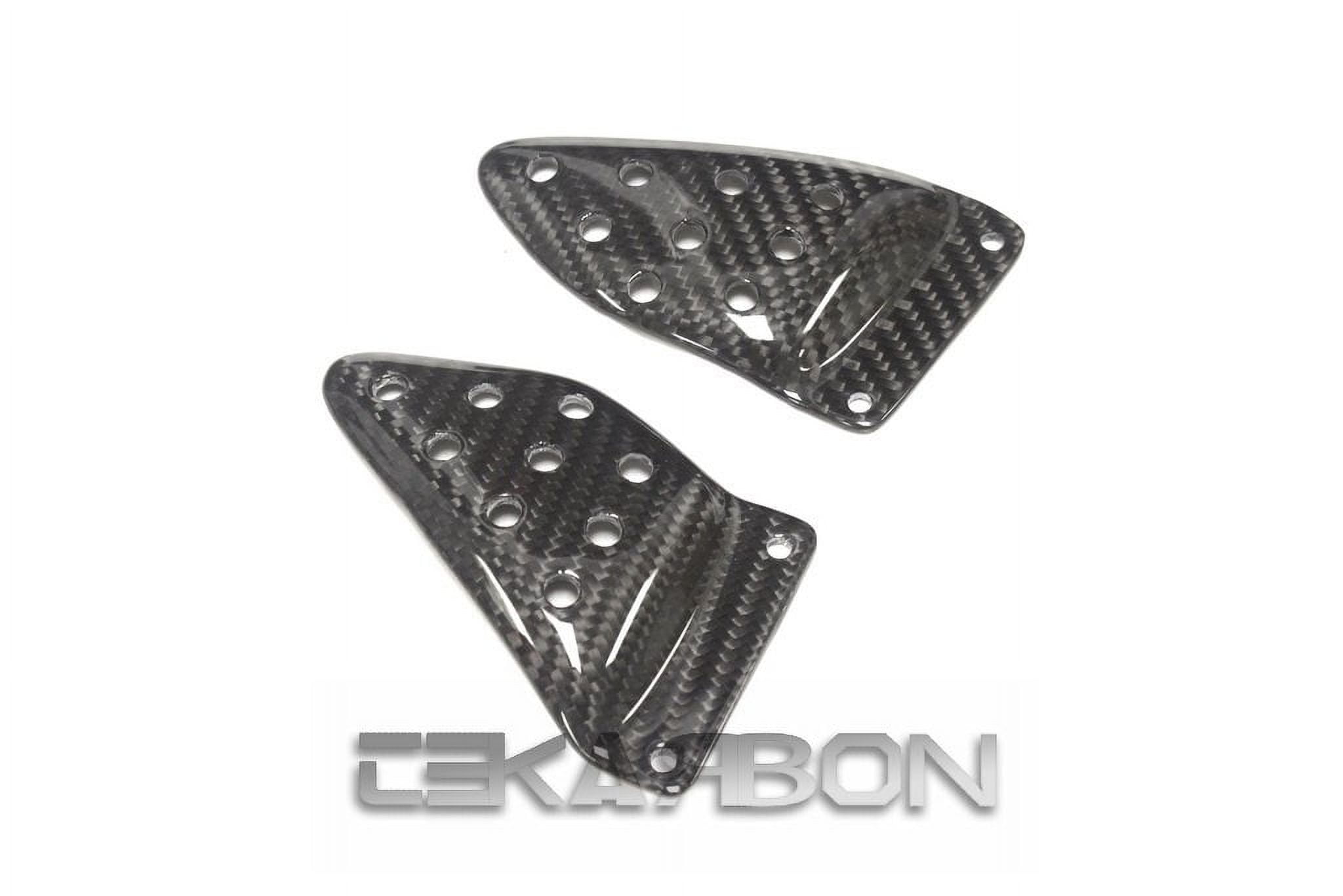 2003 - 2010 Buell Lightning / Firebolt Carbon Fiber Rear Heel Plates ...