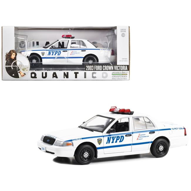 2003 Ford Crown Victoria Police Interceptor White "NYPD" "Quantico ...