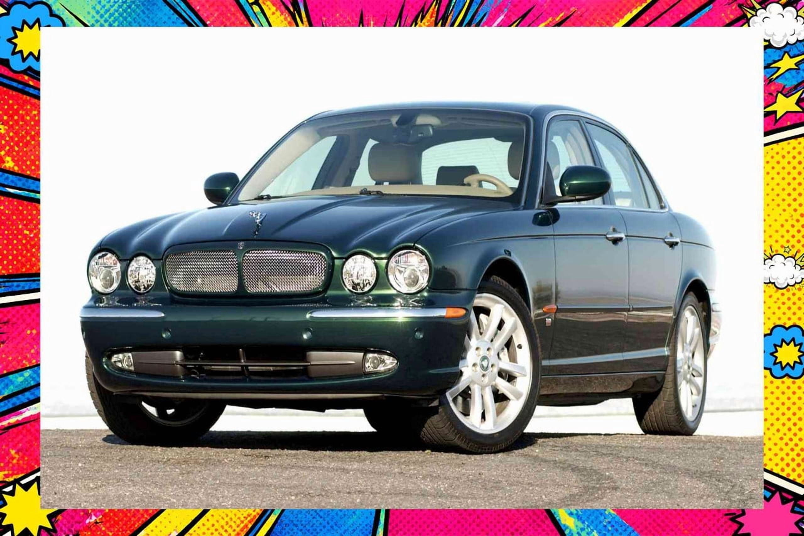2003 Jaguar XJR - Pop Art Edition | 24x36 Inch Rolled Canvas Print ...