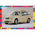 2003 Mercedes-Benz E-Class Estate Taxi Car Poster - Pop Art Edition ...