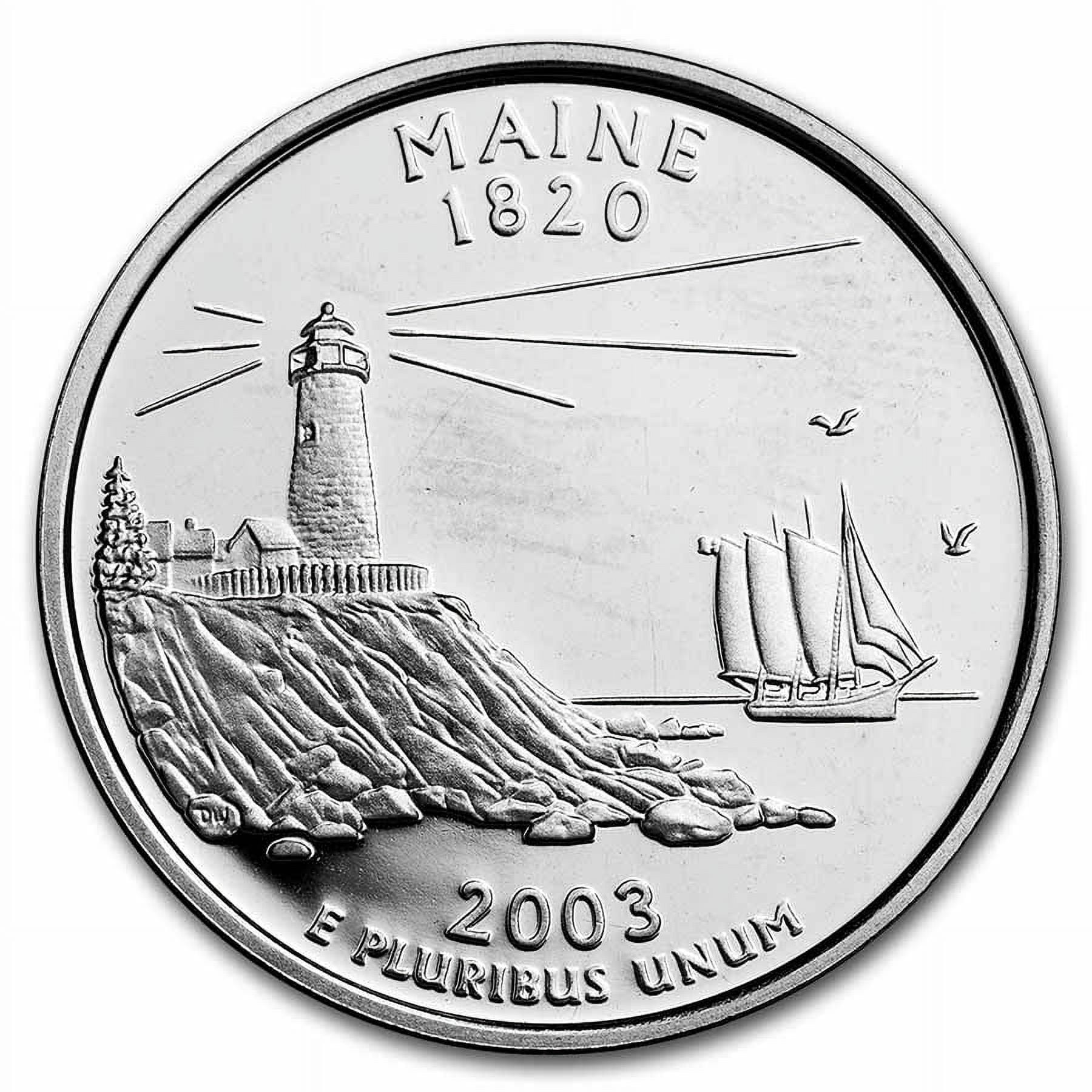 2003-S Maine State Quarter Gem Proof - Walmart.com