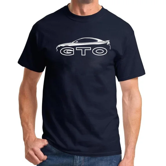 2004 2005 2006 Pontiac GTO Classic Outline Design Tshirt NEW COLORS ...