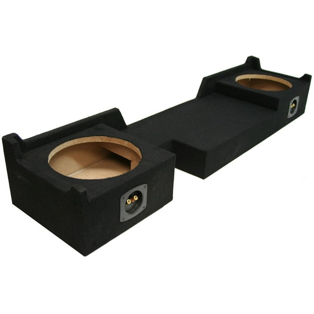 2004-2006 Ford F-150 Super Crew Truck Kicker Comp C10 Dual 10" Sub Box ...