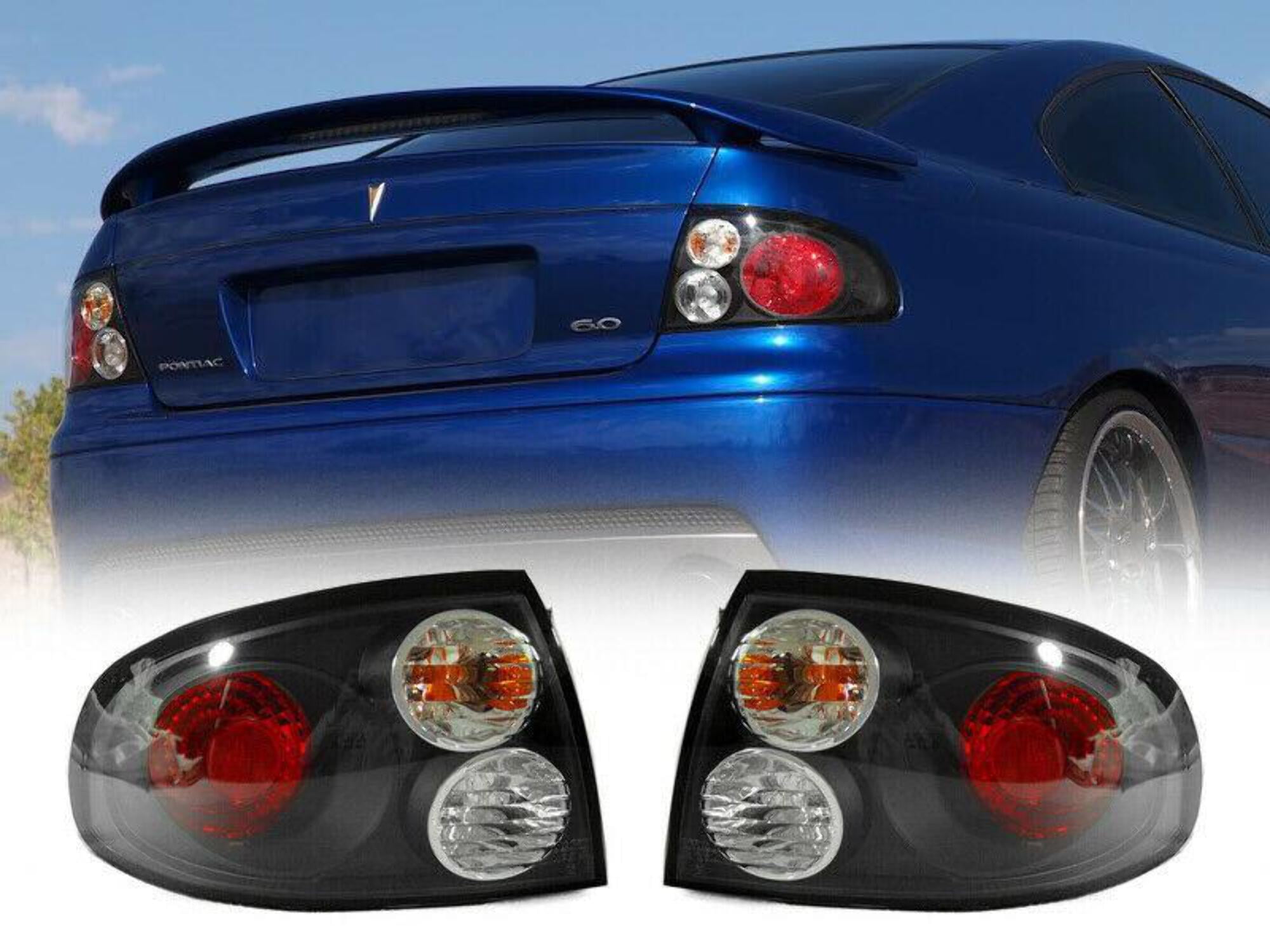 2004-2006 Pontiac GTO Holden Monaro Style Black/Clear or Red/Black Rear ...