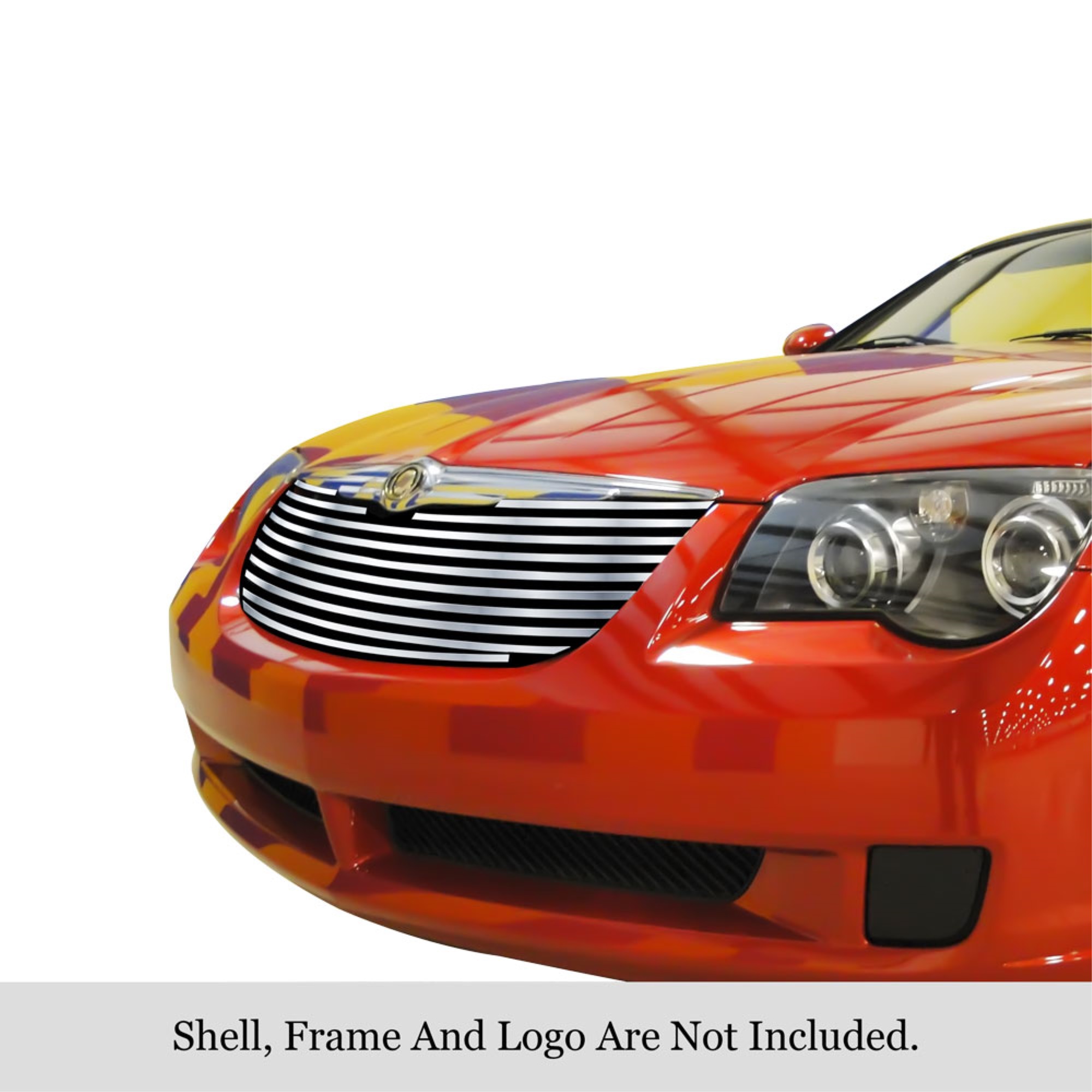 2004-2008 Chrysler Crossfire Stainless Steel Silver Hairline Finish ...