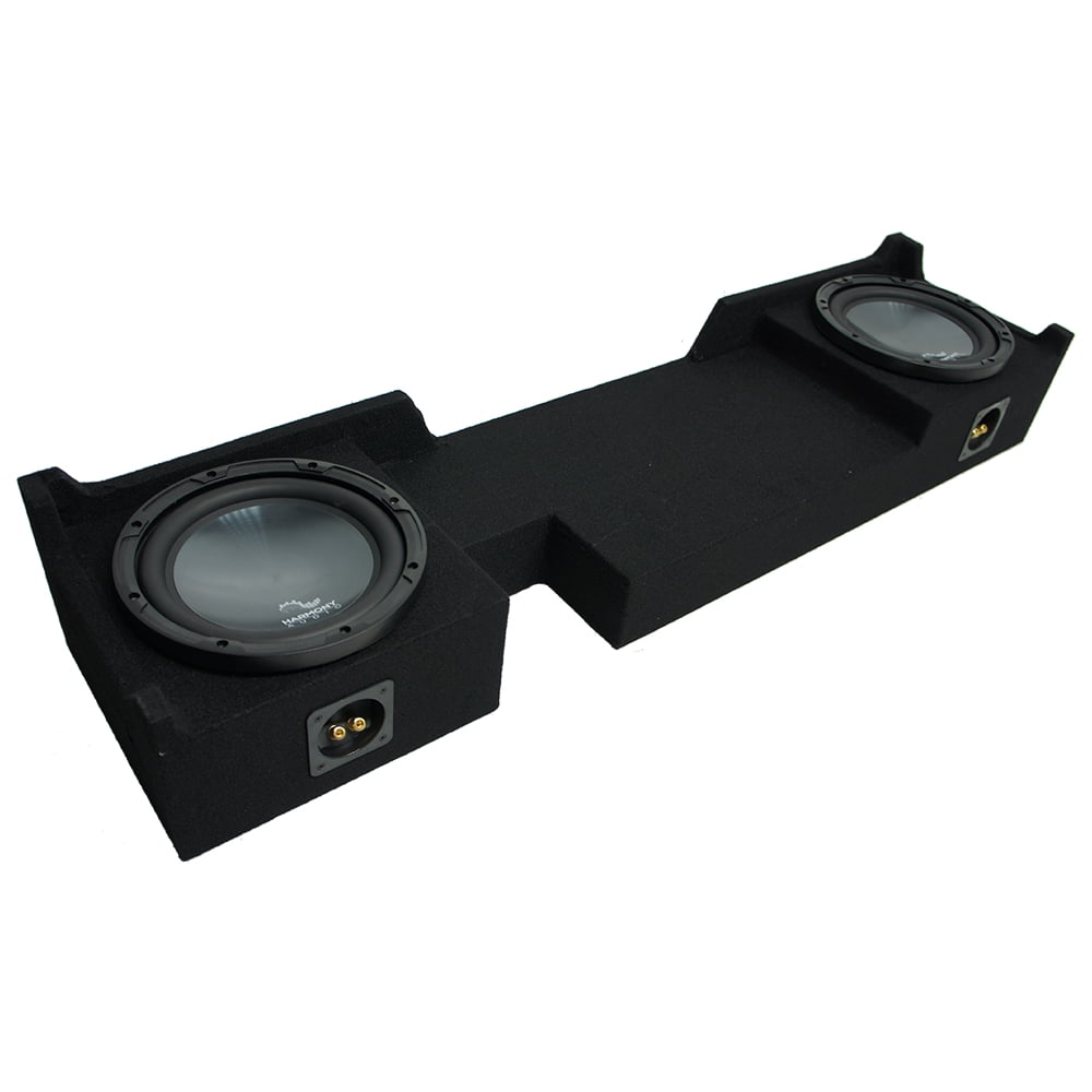 2004-2008 Ford F-150 Super Crew Truck Harmony R104 Dual 10" Sub Box ...