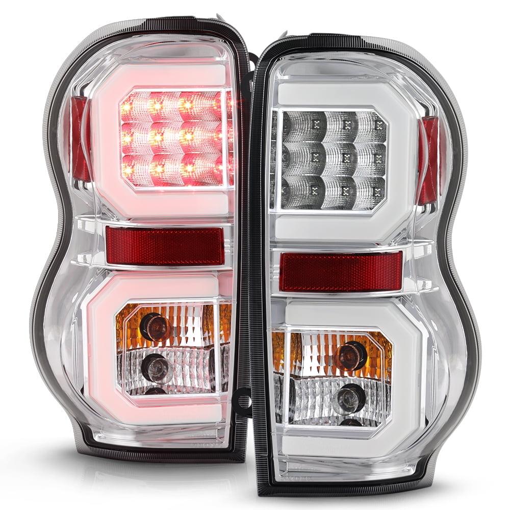2004-2009 Dodge Durango SUV LED Tube Tail Lights Brake Lamps Pair Set ...