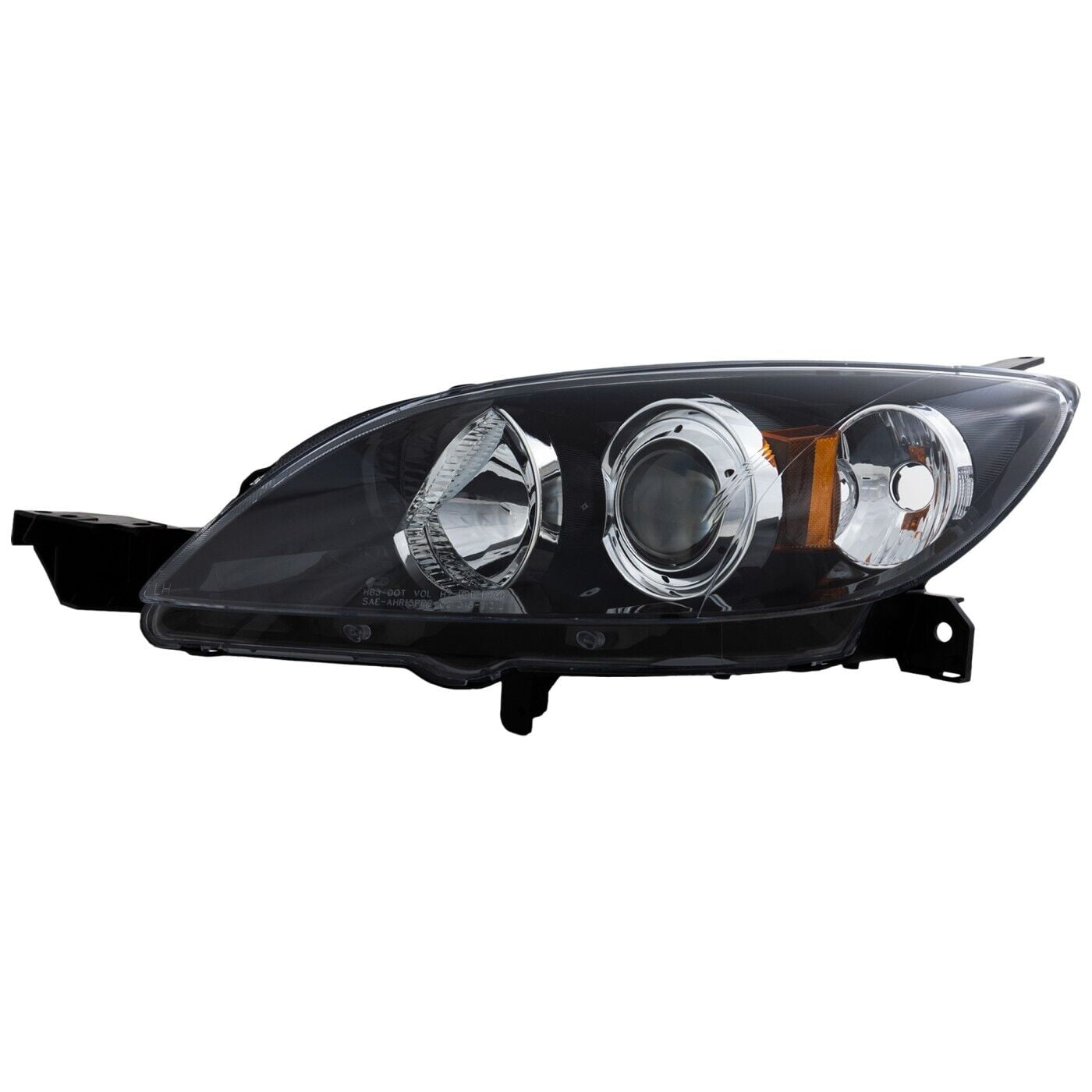 2004-2009 For Mazda 3 Left Headlight Assembly - Replacement Headlights | Dot/Sae Compliant ...