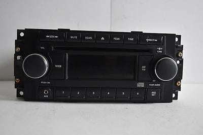 2004-2010 Chrysler Dodge Jeep Radio Stereo Mp3 Cd Player P05064171Ae ...