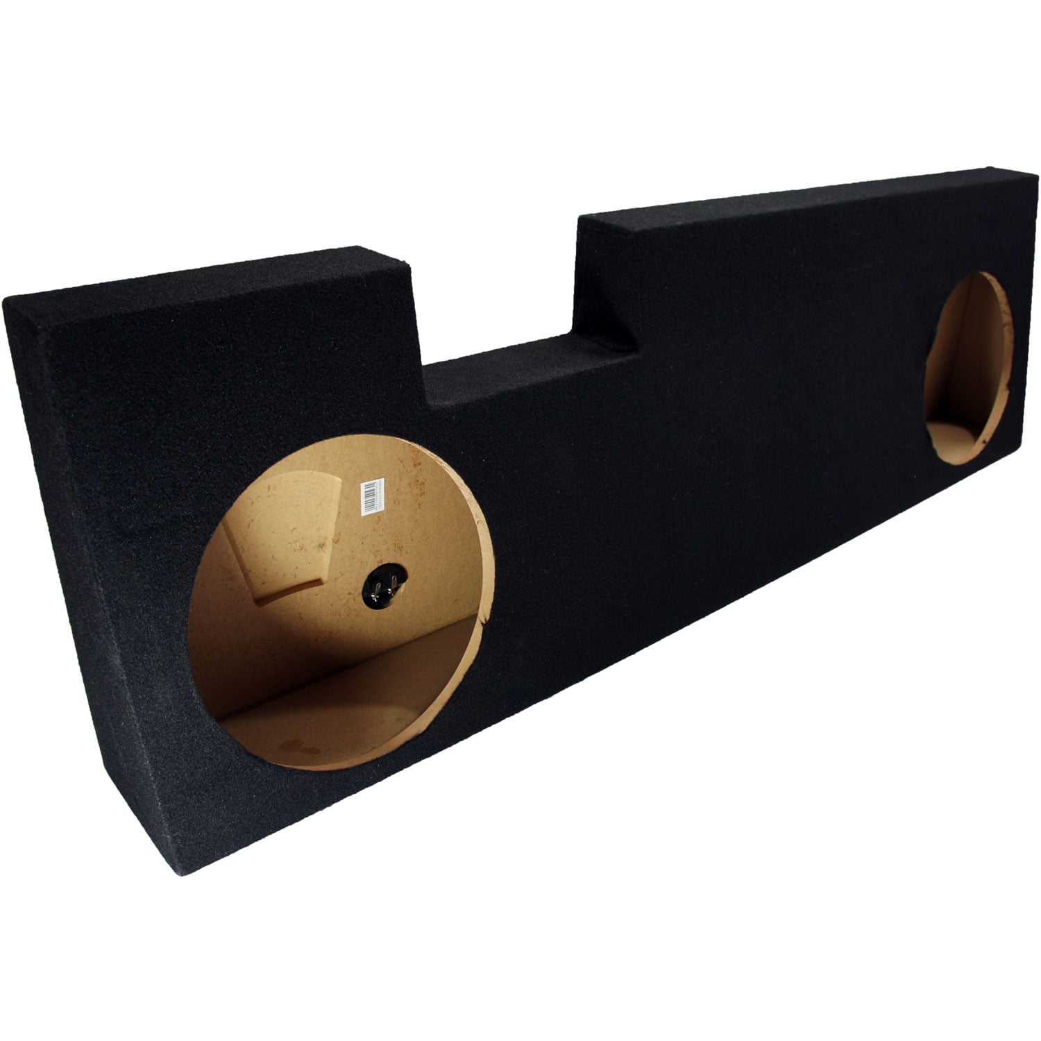 Ford F350 Super Crew Cab 2004-2013 Custom Dual 12" Speaker Box, Behind ...