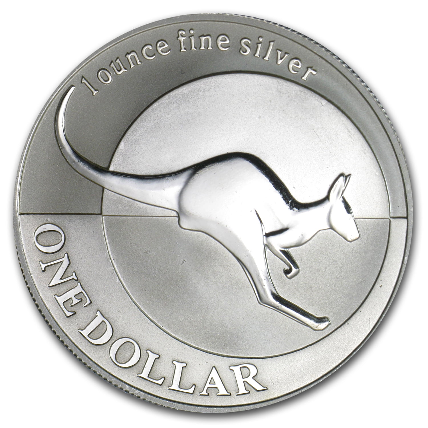 2004 Australia 1 oz Silver Kangaroo (Light Abrasions) - Walmart.com