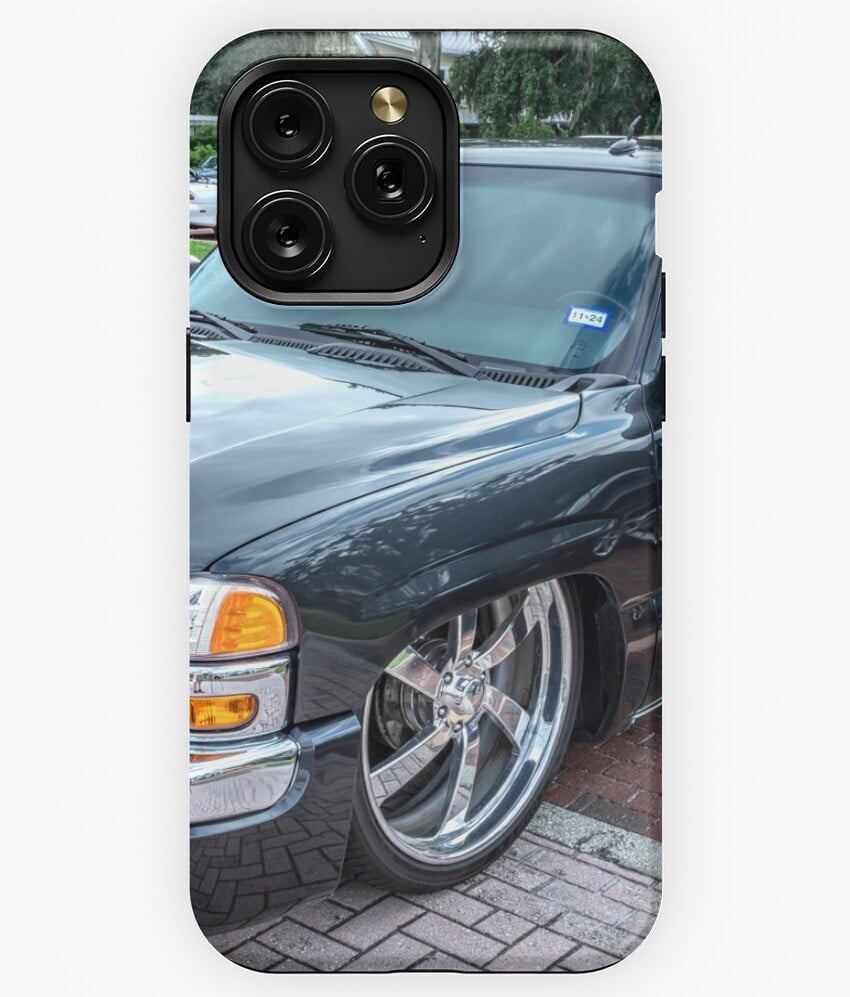 2004 Black GMC Sierra 1500 M690 Phone Case for iPhone 17 16 15 14 13 12 ...