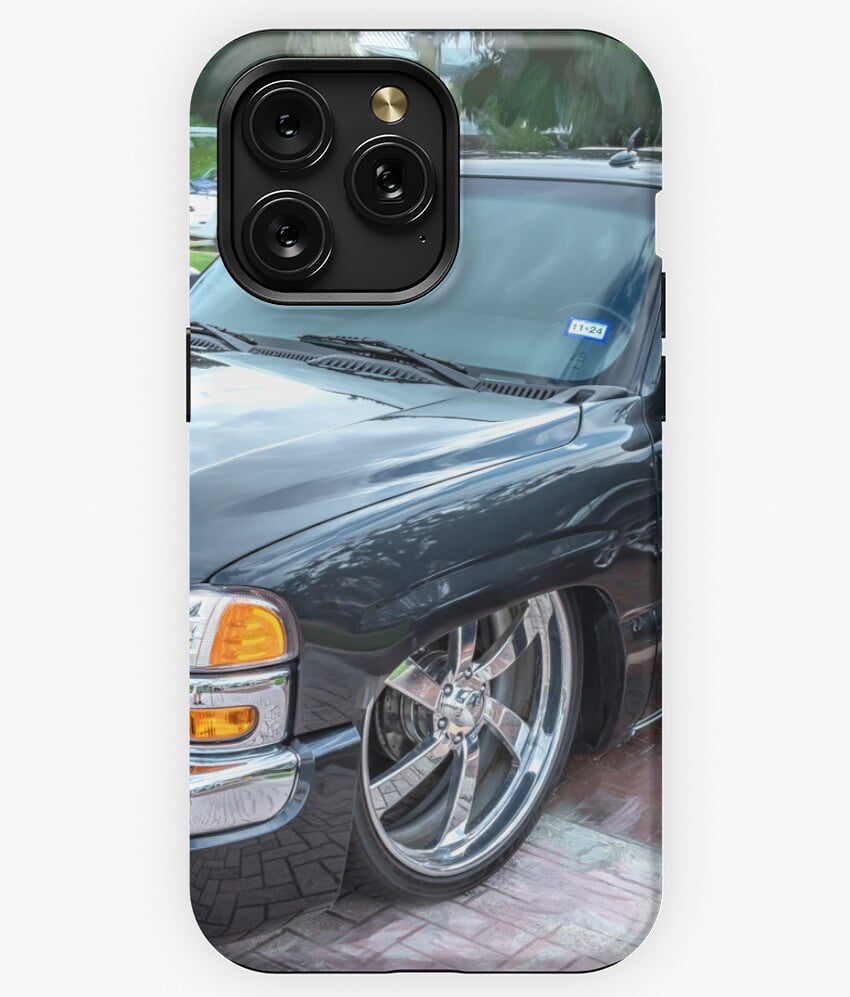 2004 Black GMC Sierra 1500 M701 Phone Case for iPhone 17 16 15 14 13 12 ...