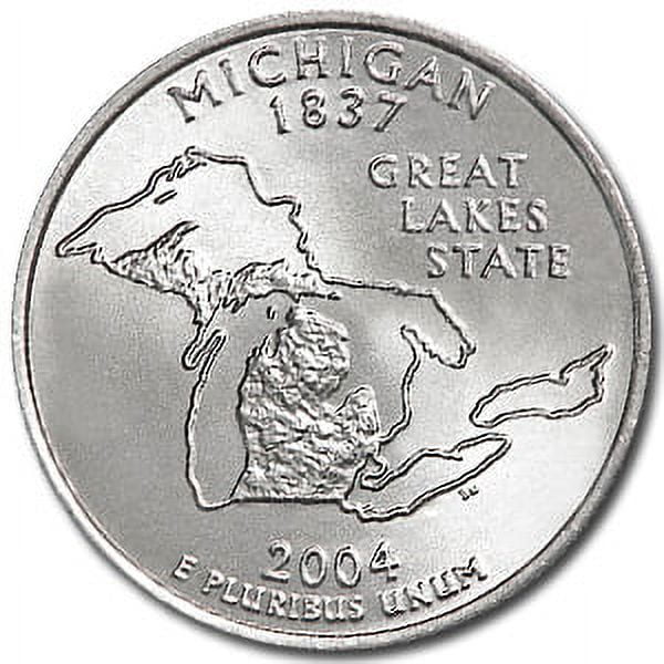 2004-D Michigan State Quarter BU - Walmart.com