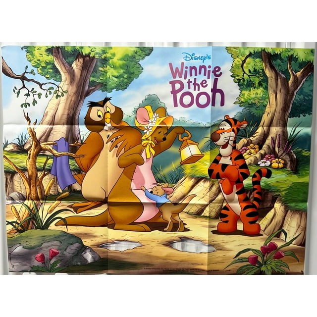 2004 Disney Winnie the Pooh Scholastic Poster - Walmart.com