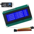 2004 LCD Display Module with IIC I2C serial interface Adapter LCM Blue ... 2004 LCD Display Module with IIC I2C serial interface Adapter LCM Blue ...