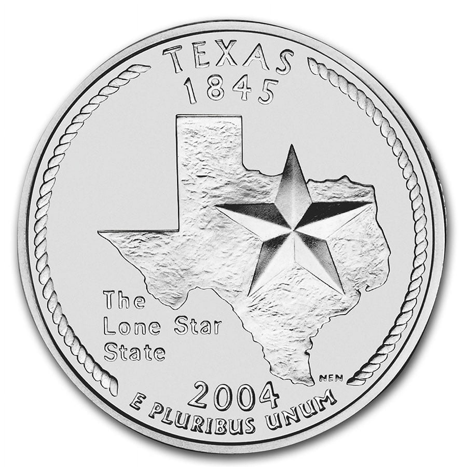 2004-P Texas State Quarter BU - Walmart.com