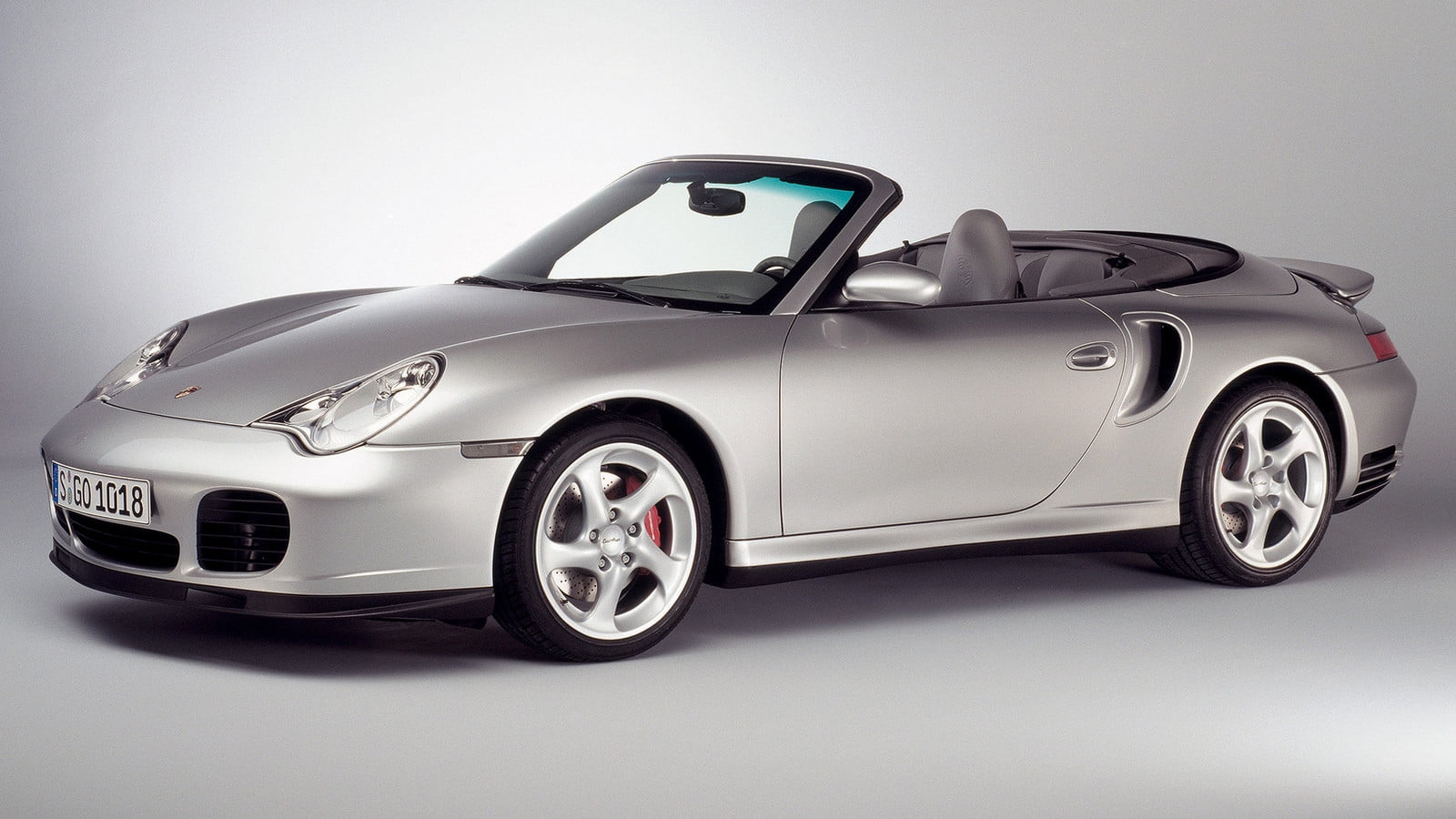 2004 Porsche 911 Turbo Cabriolet - 20x30 Inch Glossy Laminated Poster ...