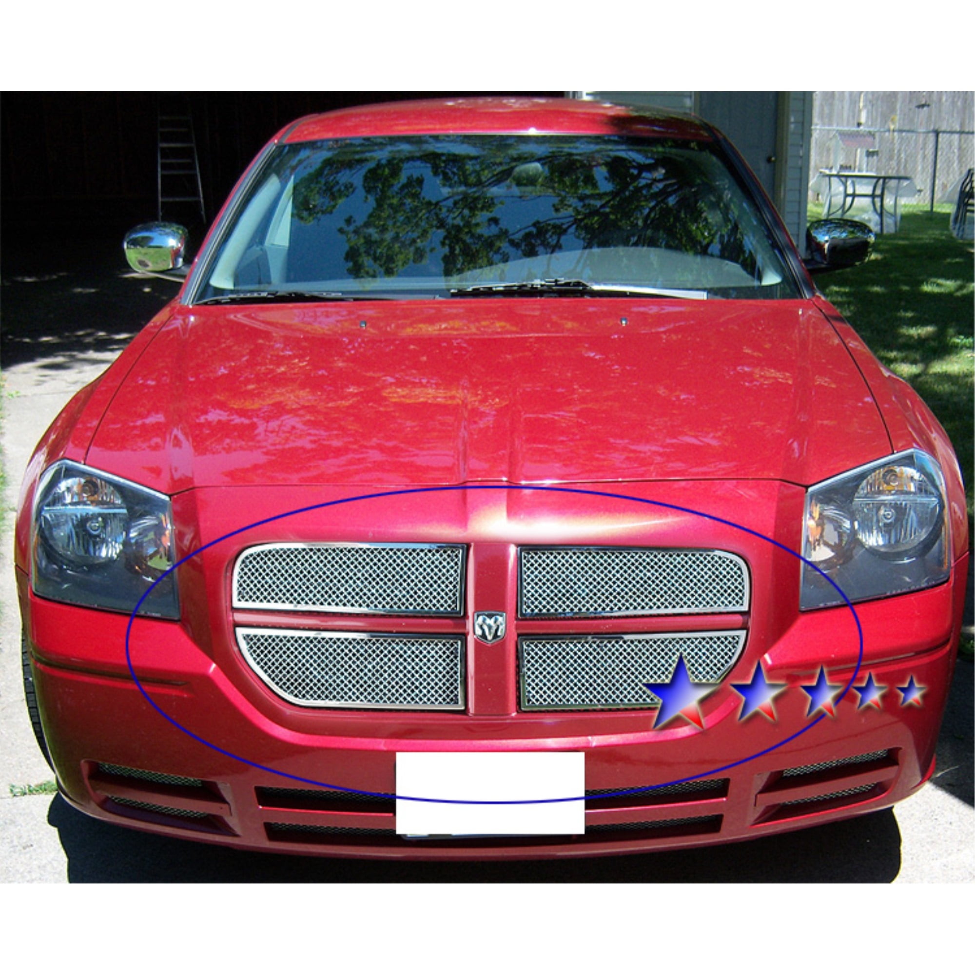 2005-2007 Dodge Magnum Except Srt8 Stainless Steel Polished Finish 1.8 ...