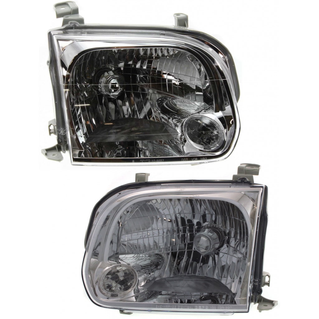 For 2005-2007 Toyota Sequoia Headlight Driver and Passenger Side DOT ...
