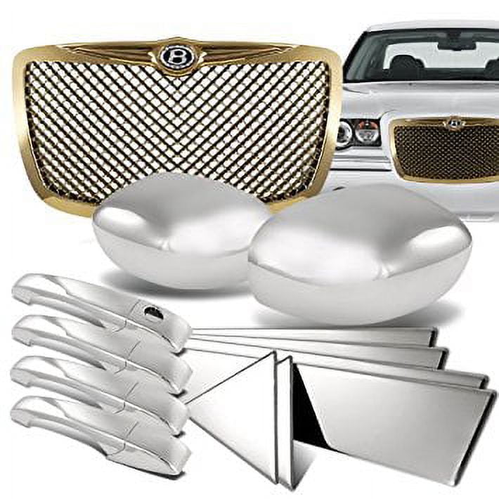 2005 - 2010 Chrysler 300/300C Chrome Dress Door Handle+Pillars+Mirror ...