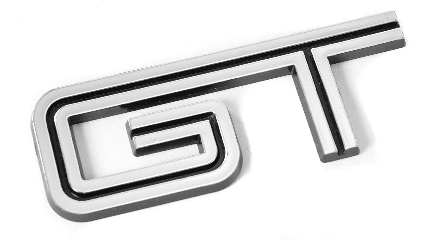 2005-2010 Ford Mustang GT Black & Chrome Emblem; For Fenders & Trunk ...