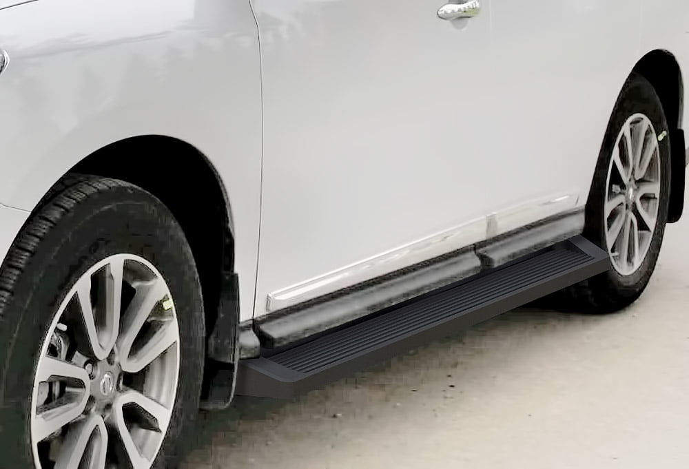 2005-2012 Nissan Pathfinder Black Finish 6 Inch iRunning Board Door to ...
