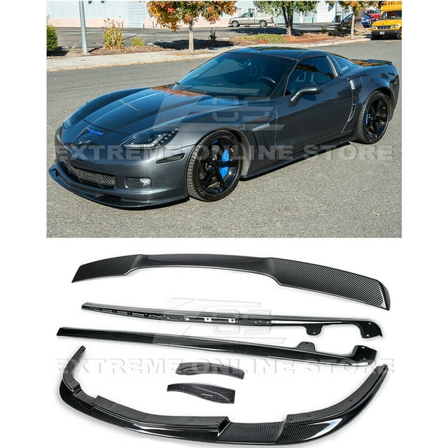 For 2005-2013 Chevrolet Corvette C6 Wide Body Models | ZR1 Style ABS ...