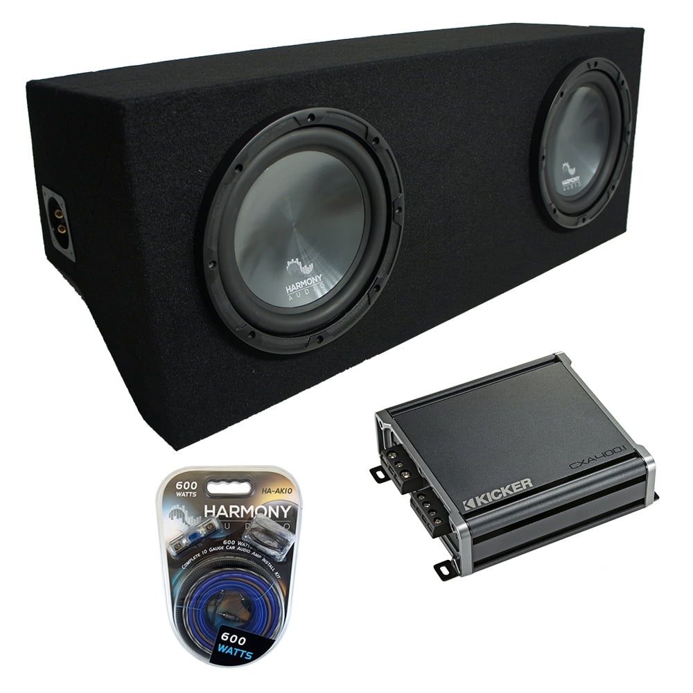 2005-2015 Ford Mustang Coupe Harmony R124 Dual 12" Custom Sub Box ...
