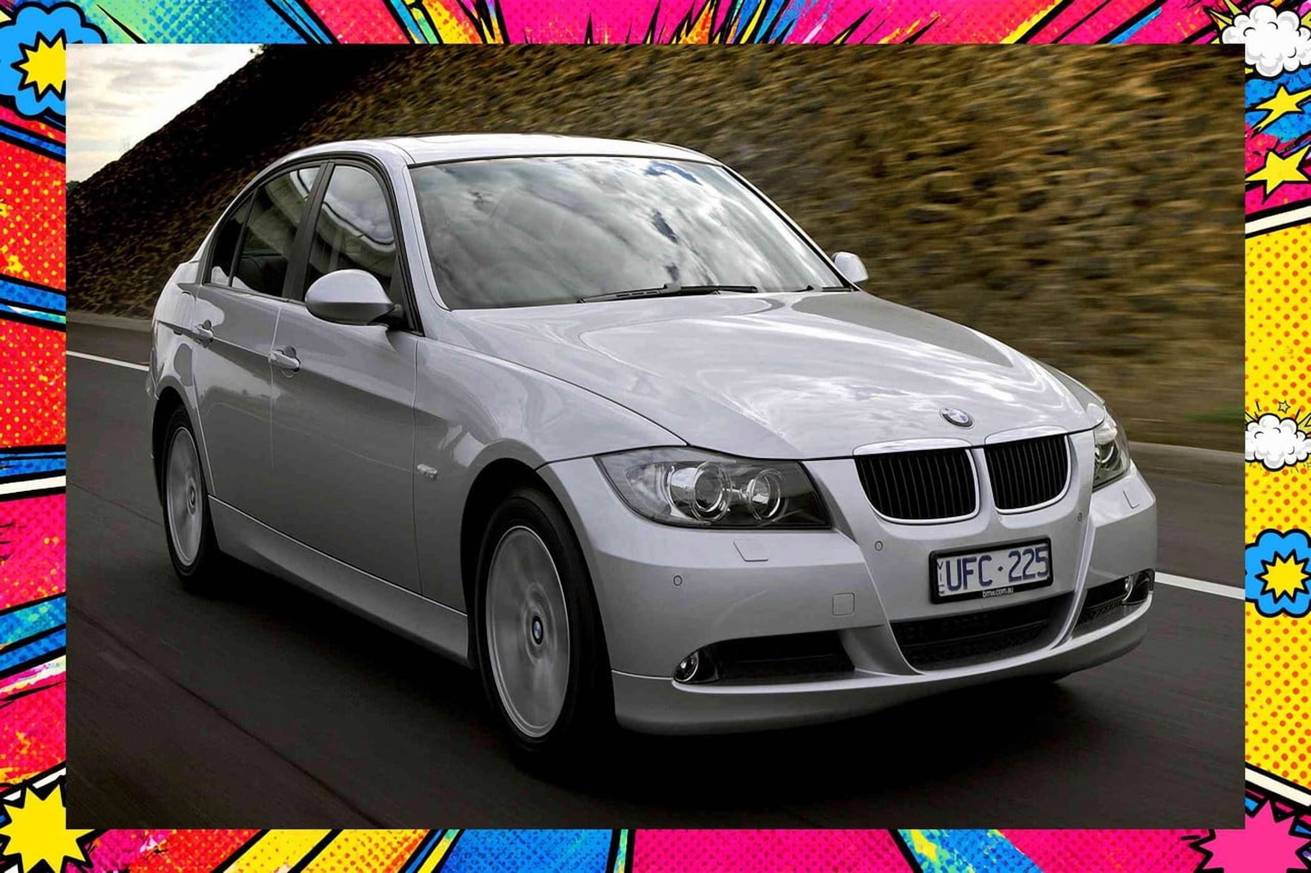 2005 BMW 3 Series AU - Pop Art Edition | 20x30 Inch Glossy Laminated ...