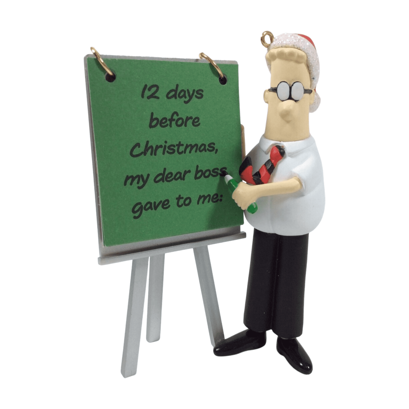 2005 Corporate Christmas (Dilbert – Flip Chart 12 Days) Carlton Cards ...