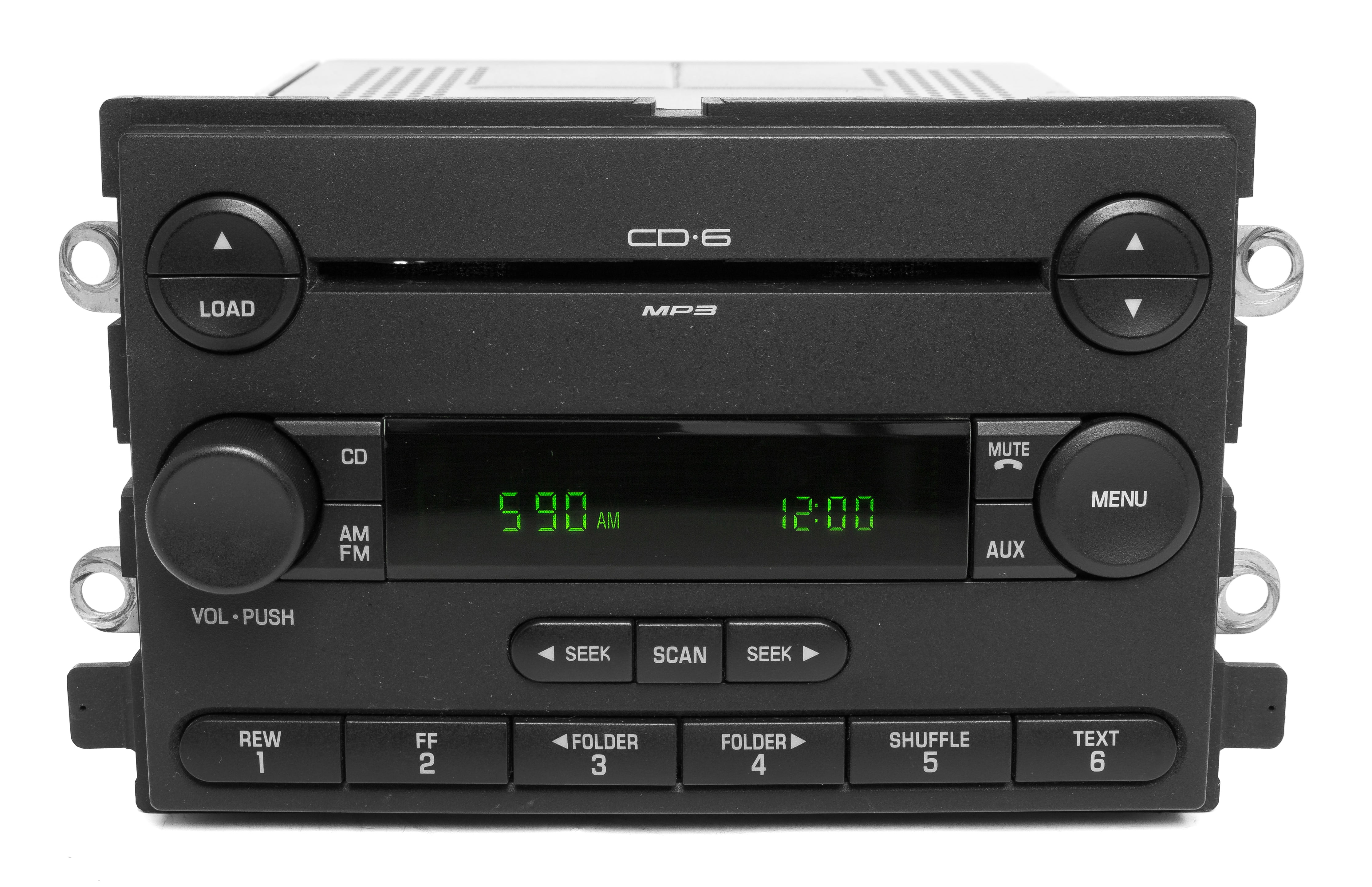 Restored 2005 Ford Freestyle OEM AM FM Radio Receiver MP3 6 Disc Player ...