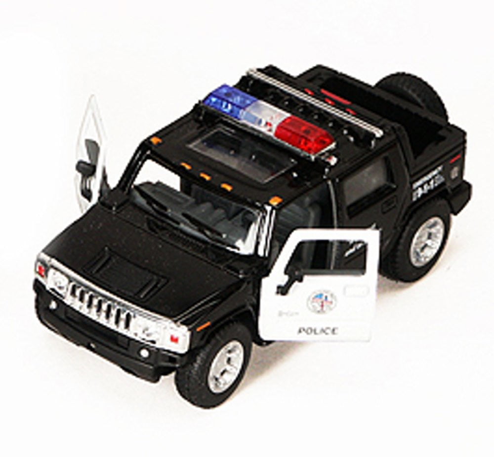 Kinsmart 2005 Hummer H2 SUT Police Pickup Truck - 1/40 Scale Diecast ...